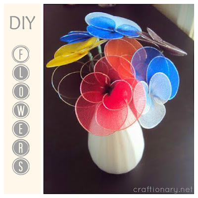 Easy Stocking Flowers {Handmade Flowers} - Craftionary
