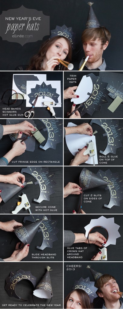 DIY_new_years_party_hats - Craftionary