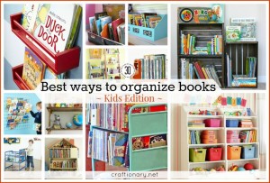 30 best ways to organize books (Storage Solutions) - Craftionary