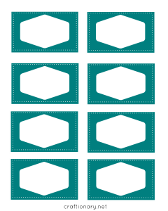 book-label-printables-blue - Craftionary