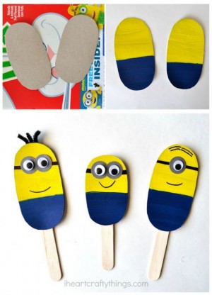 diy-minion-puppets - Craftionary