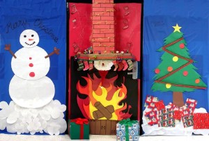 creative-snowman-fireplace-christmas-tree - Craftionary