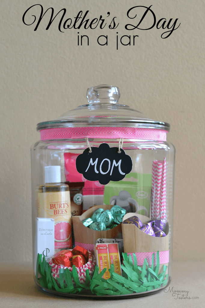 Mothers Day Gifts in a jar for handmade gift lovers - Craftionary