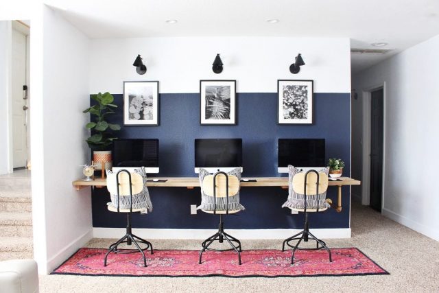 Functional homework stations for small spaces that look great - Craftionary