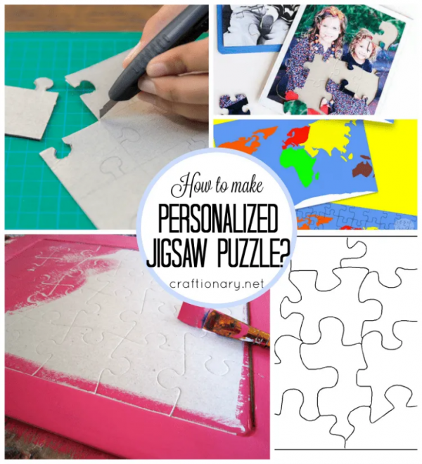 DIY jigsaw puzzle crafts and ideas for creative minds