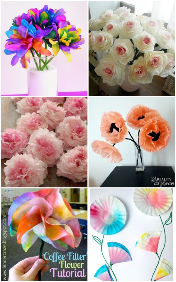 40 Best coffee filter crafts projects - Craftionary
