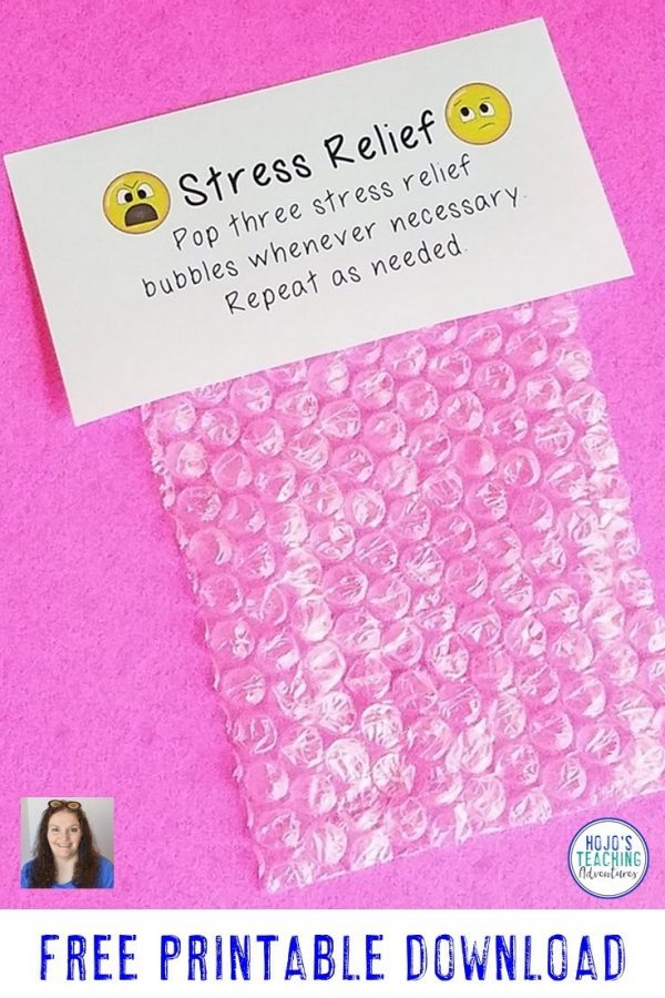 DIY Stress Relief Gifts - Stress Relief Kits with Free Printable