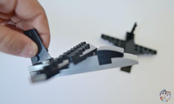 Lego plane building instructions plus Lego CN Tower - Craftionary