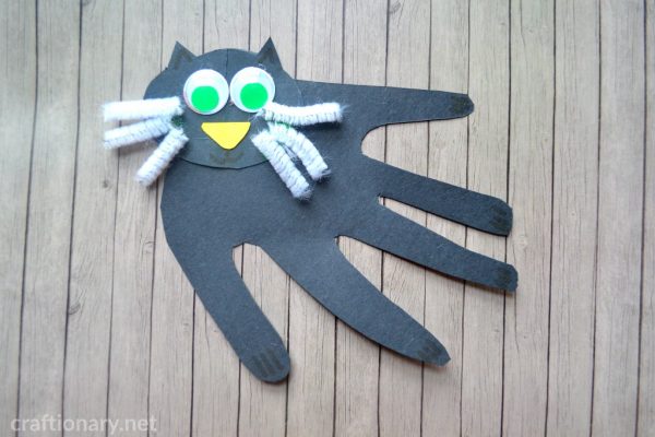 9 Paper handprint crafts for kids with video - Craftionary