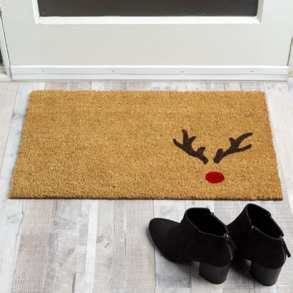 DIY Holiday Doormats to buy if not DIY - Craftionary