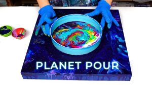 30 Creative Acrylic Pour Painting Ideas with videos - Craftionary