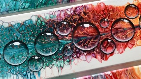 30 Creative Acrylic Pour Painting Ideas with videos - Craftionary