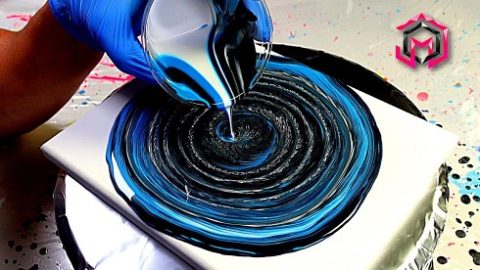 30 Creative Acrylic Pour Painting Ideas with videos - Craftionary
