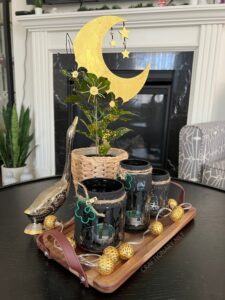 Easy DIY Ramadan Decor ideas - lantern and moon - Craftionary