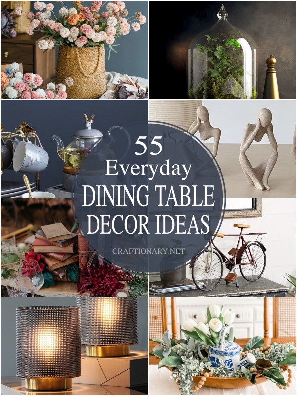 Everyday dining table decor ideas Craftionary Everyday dining table decor ideas Craftionary