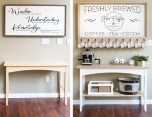 50 Best DIY Coffee Bar Ideas that will inspire you - Craftionary