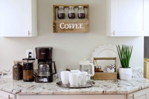 50 Best DIY Coffee Bar Ideas that will inspire you - Craftionary