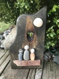 Rock Art Family Picture - Craftionary