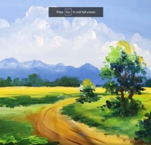 50 Easy Acrylic Landscape Painting Ideas for Beginners - Craftionary