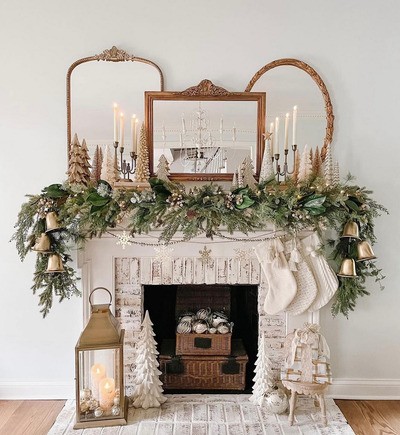 40 DIY Farmhouse Christmas Decor Ideas that are so charming - Craftionary