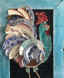 45 Broken plate crafts using china glass - Craftionary