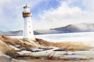 50 Landscape Watercolor Painting Ideas for beginners - Craftionary