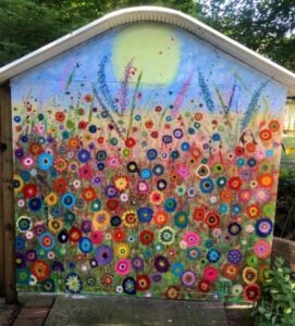 40 WHAT COLOR Garden Shed Painting Ideas - Craftionary