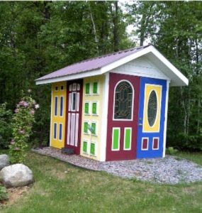40 WHAT COLOR Garden Shed Painting Ideas - Craftionary