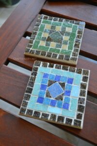 MAKE Mosaic Coasters - A Cool DIY Project - Craftionary