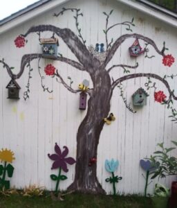 40 WHAT COLOR Garden Shed Painting Ideas - Craftionary