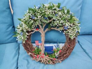 Tree Of Life Wreath - A Burlap DIY Project - Craftionary