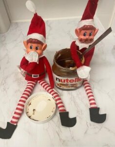 Elf-eating-nutella - Craftionary