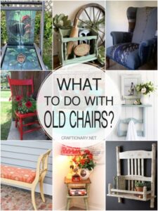 35 Efficient uses for old chairs - Craftionary