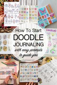How to Start Doodle-a-Day Journaling: 30 Easy Doodling Ideas - Craftionary