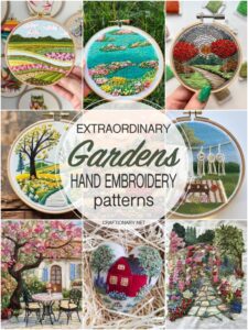 30 Most Popular Floral Hand Embroidered Garden Ideas - Craftionary